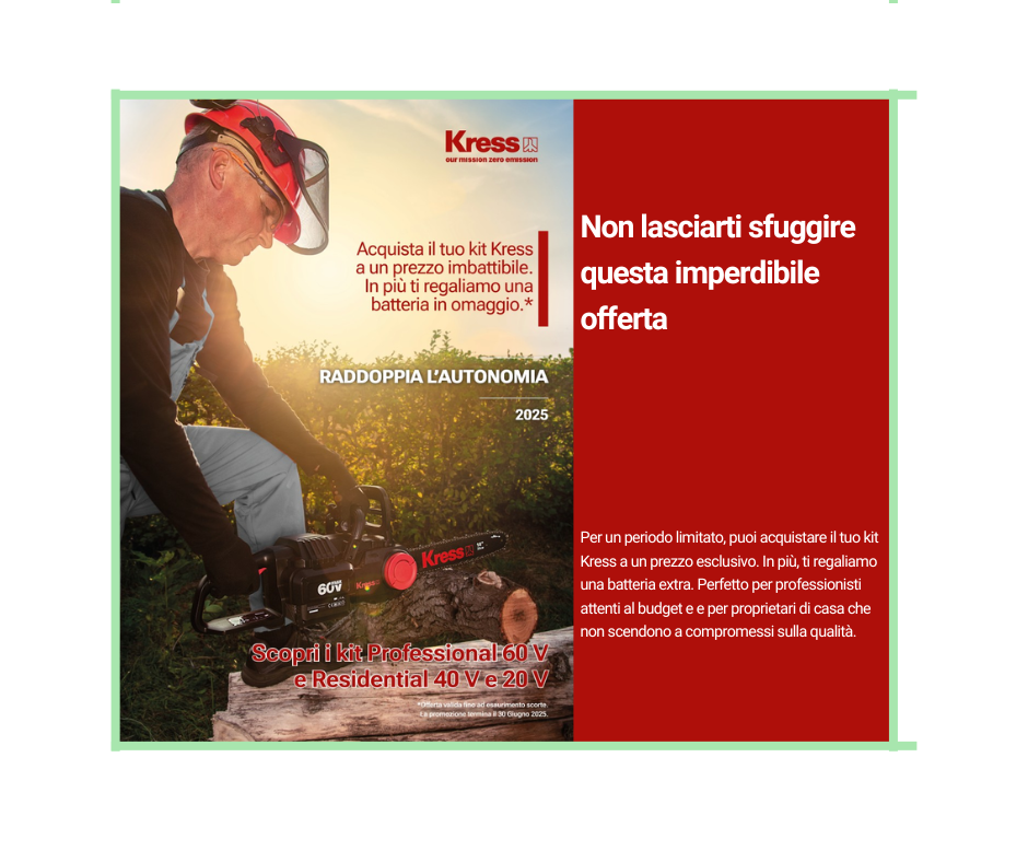 Promozioni Primavera 2025 KRESS - Tutto Terra